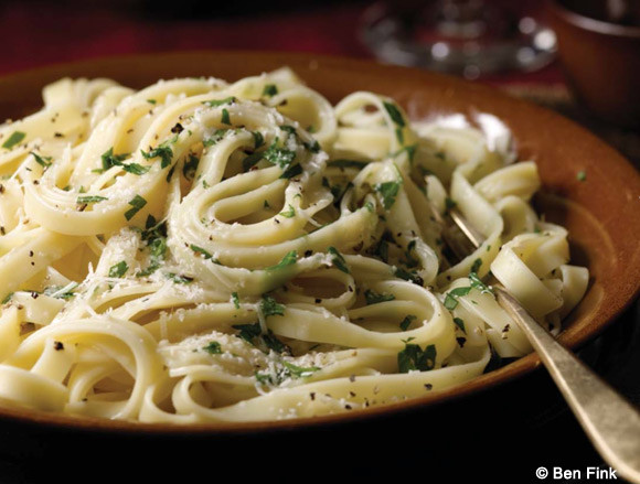 Skinny Pasta al Burro | Heather Maclean Cooks